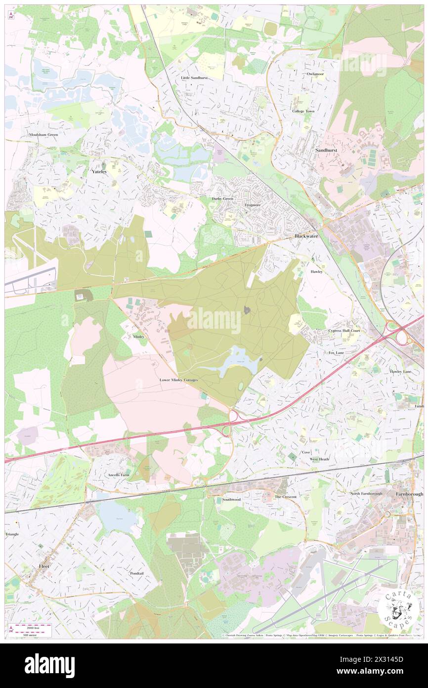 Hawley map hi-res stock photography and images - Alamy