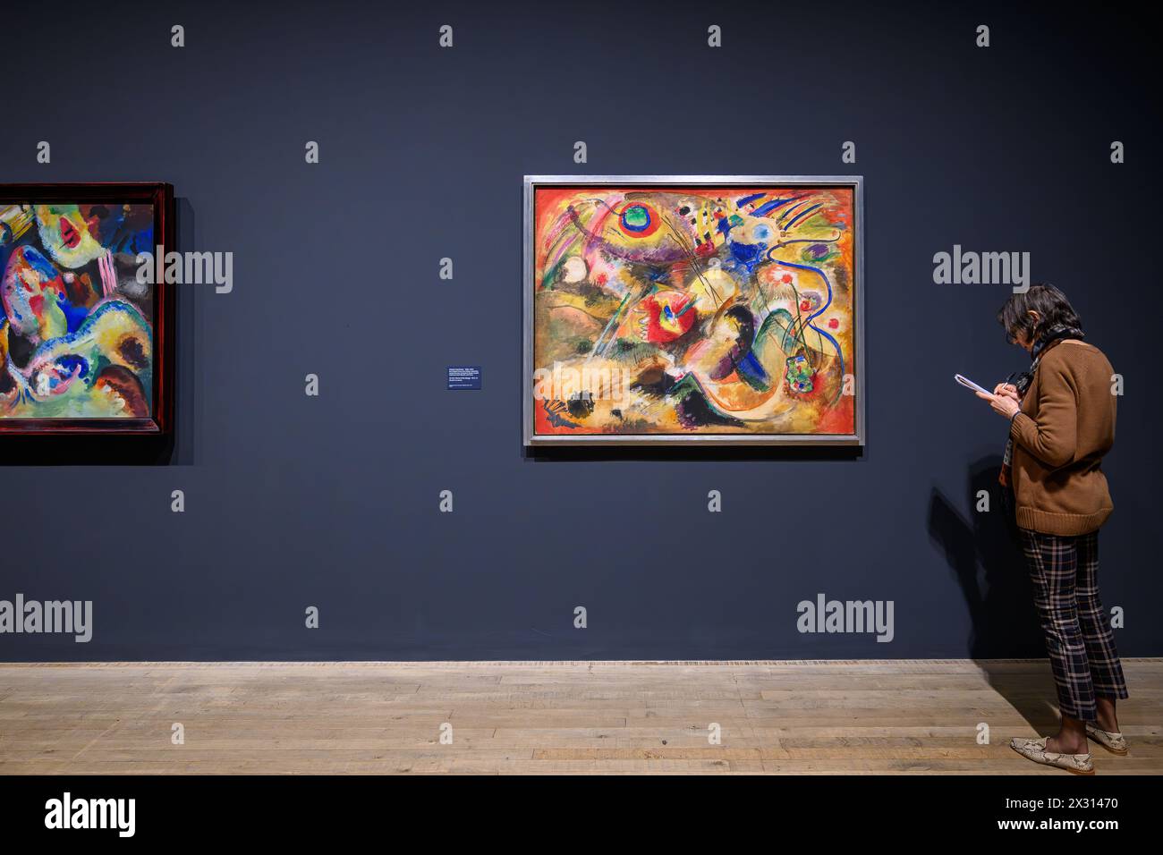 London, UK, 23rd April 2024, An international circle of friends in the ...