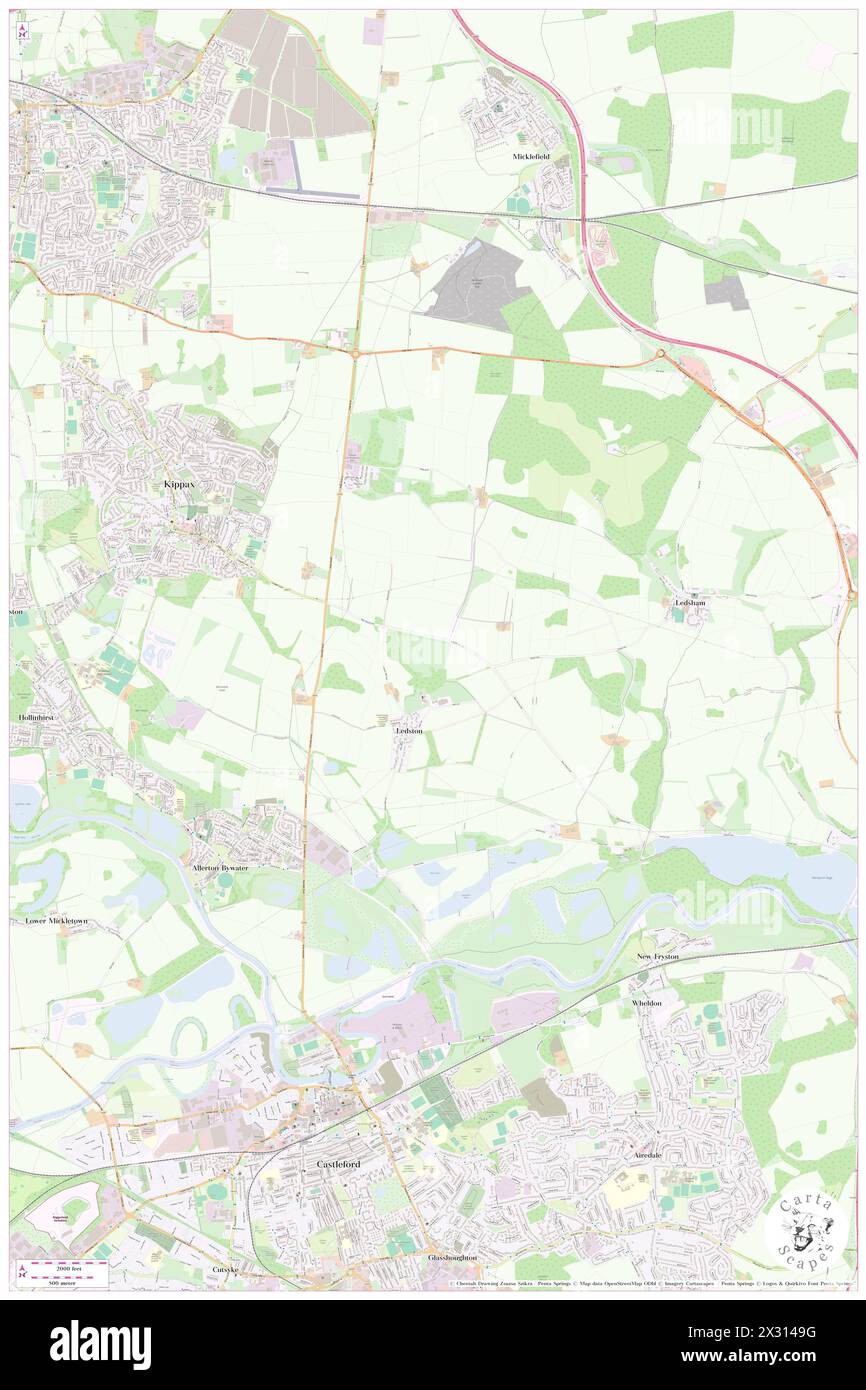 Ledston, City and Borough of Leeds, GB, United Kingdom, England, N 53 ...