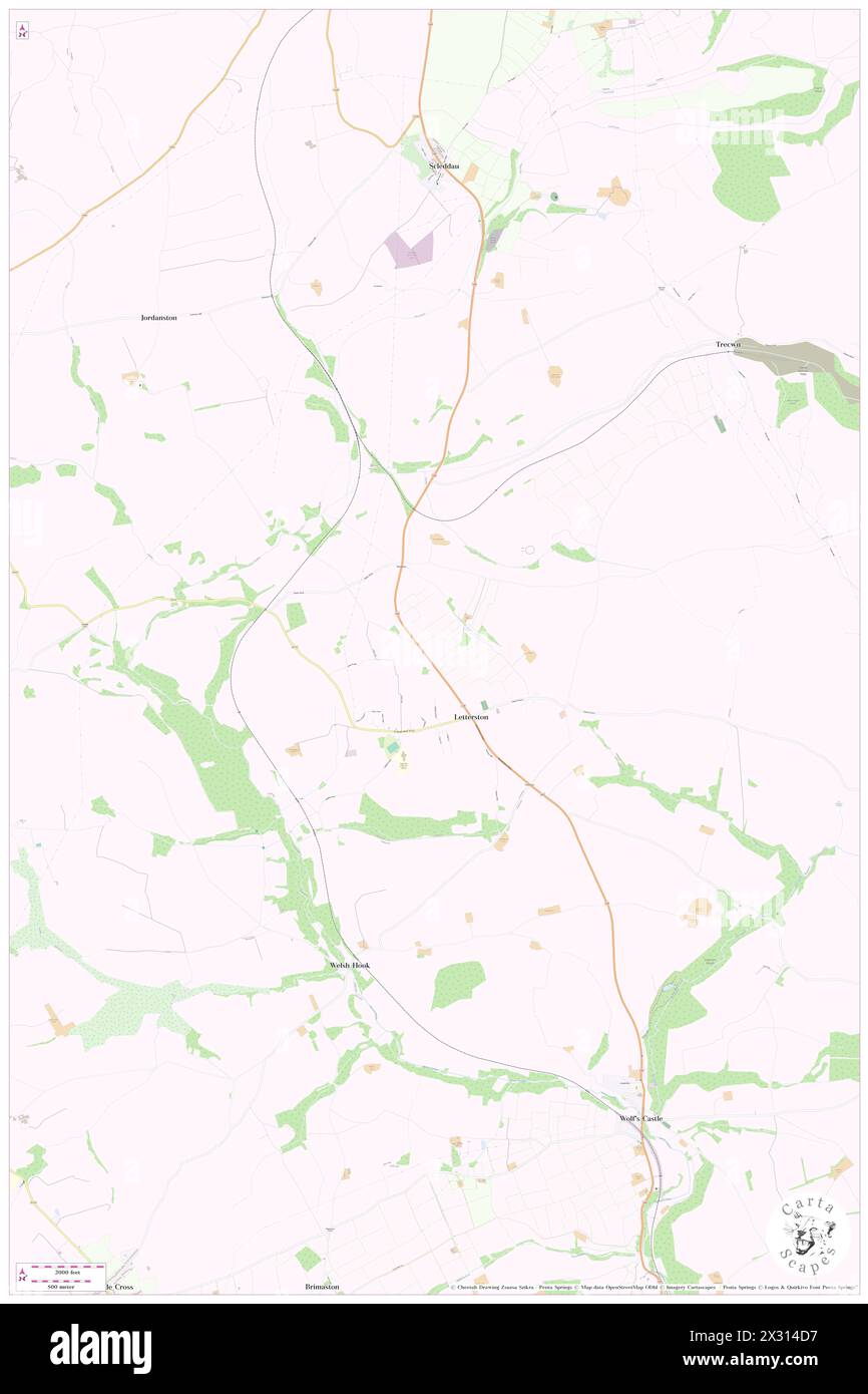 Letterston, Pembrokeshire, GB, United Kingdom, Wales, N 51 55' 57'', S ...