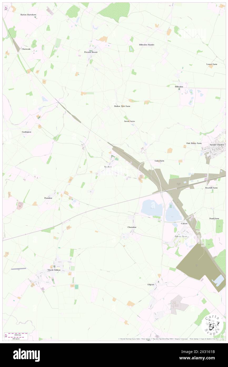 Map of twyford hi-res stock photography and images - Alamy
