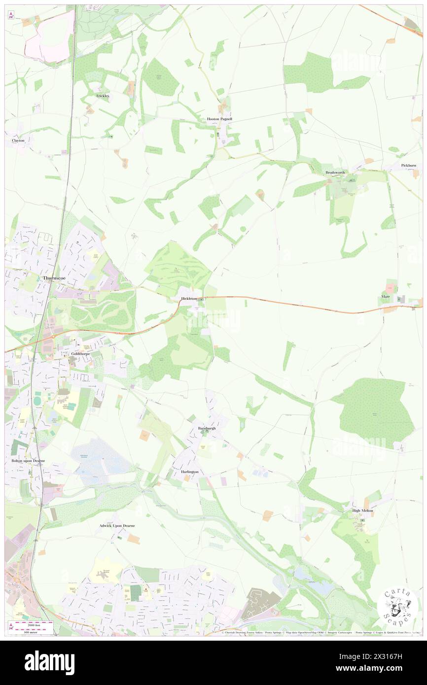 Hickleton, Doncaster, GB, United Kingdom, England, N 53 32' 21'', S 1 ...