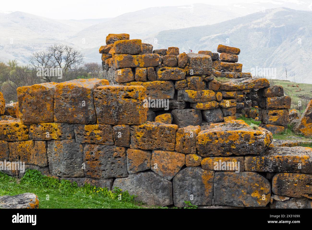 Old rocks and stones in Saro monastry, Georgia Stock Photo - Alamy