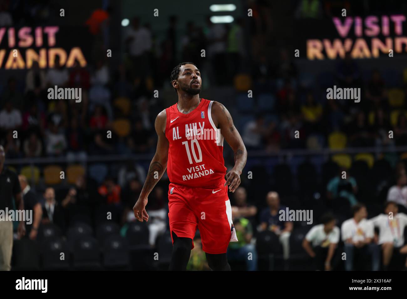 CAIRO, EGYPT - APRIL 22: Mark Steven Lyons of Al Ahly in match against ...