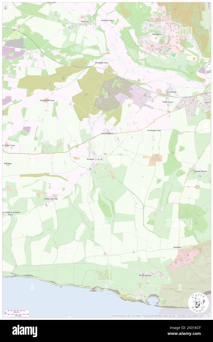 Map of newburgh hi-res stock photography and images - Alamy