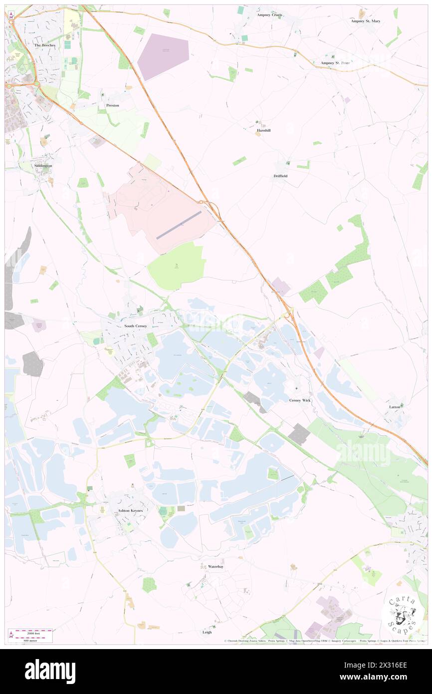 South Cerney, Gloucestershire, GB, United Kingdom, England, N 51 40' 22 ...
