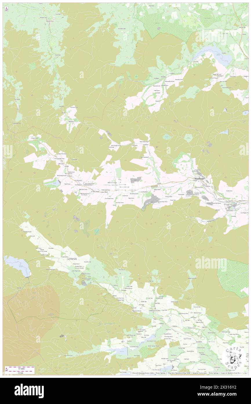 Stanhope, County Durham, GB, United Kingdom, England, N 54 44' 19'', S ...