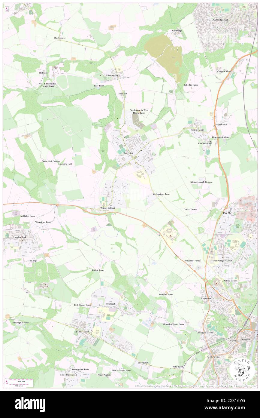 Witton Gilbert, County Durham, GB, United Kingdom, England, N 54 48' 31 ...
