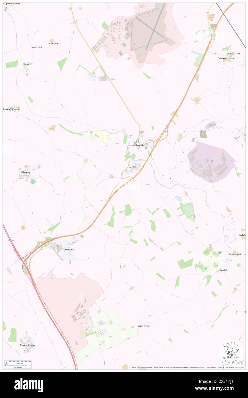 Asenby, North Yorkshire, GB, United Kingdom, England, N 54 10' 5'', S 1 ...