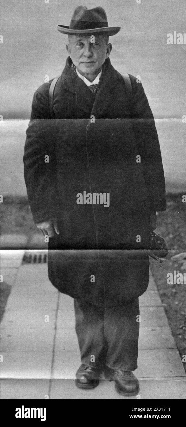 Seefeldt, Adolf, 6.3.1870 - 23.5.1936, German serial killer, 1935 ...