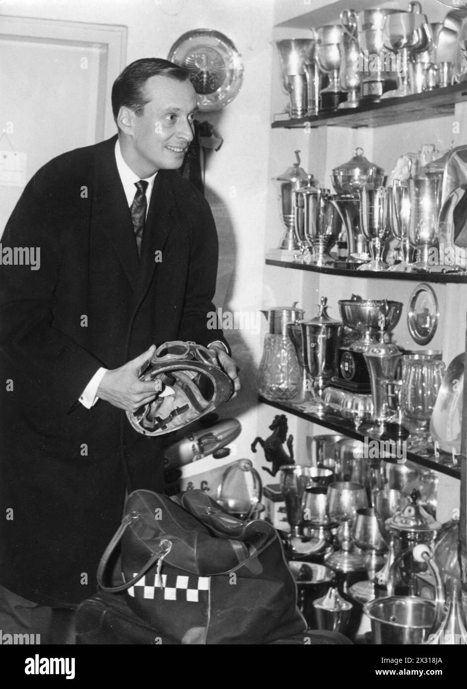 Porsche motorsports Black and White Stock Photos & Images - Alamy