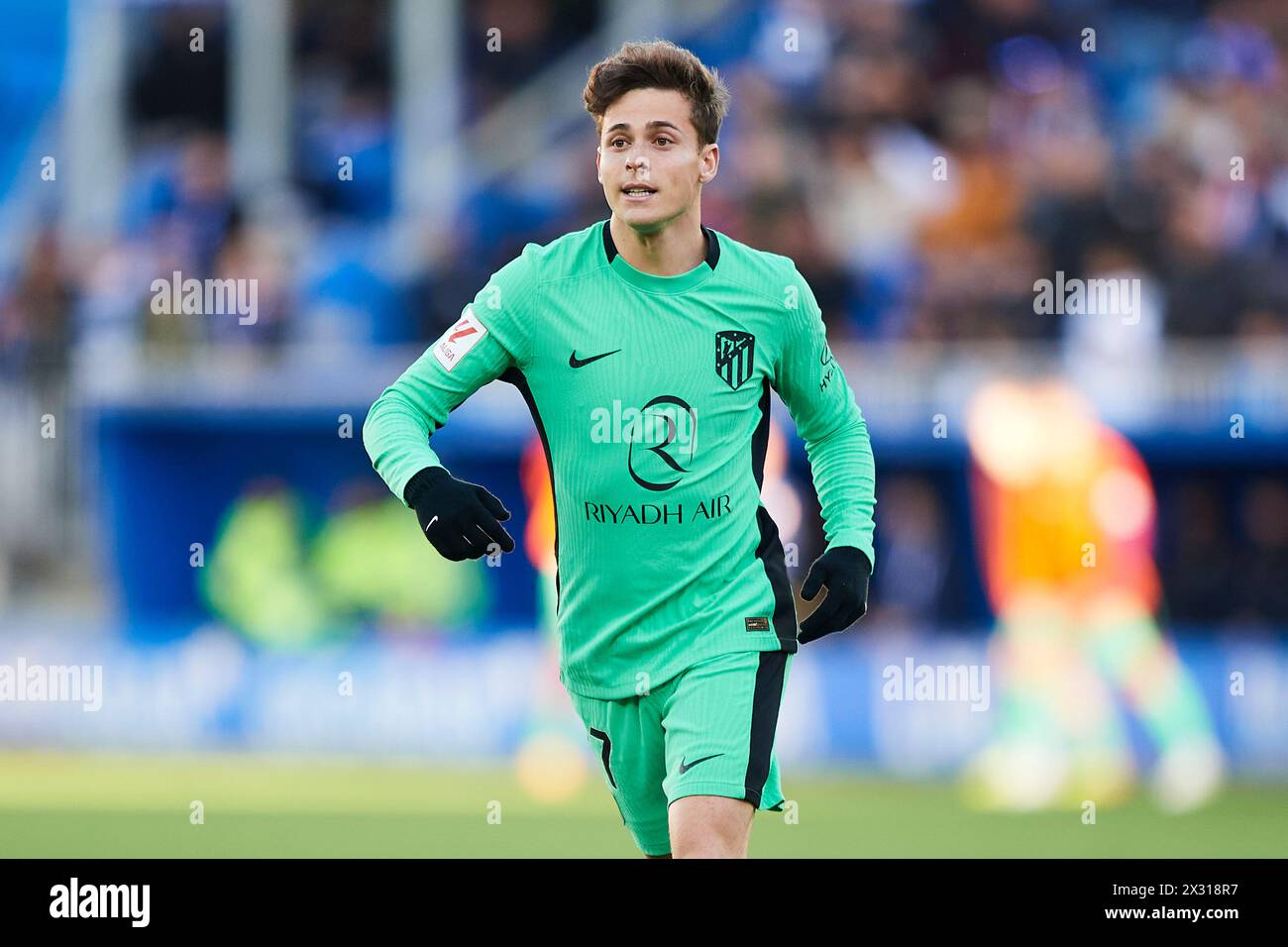 Rodrigo Riquelme of Atletico de Madrid looks on during the LaLiga EA ...