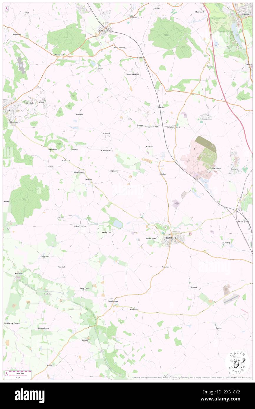 Eccleshall, Staffordshire, GB, United Kingdom, England, N 52 52' 50 ...