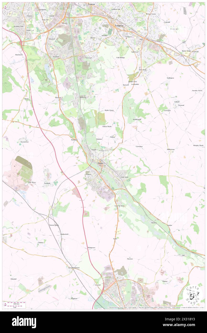 Stone Rural, Staffordshire, GB, United Kingdom, England, N 52 54' 27 ...