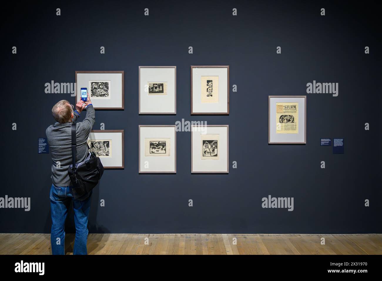 London, UK, 23rd April 2024, An international circle of friends in the ...