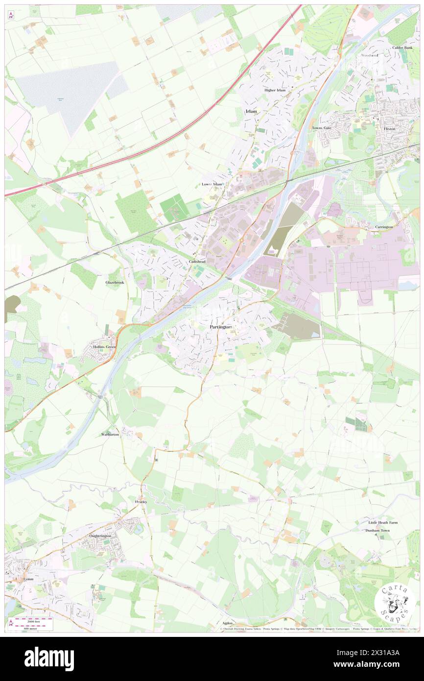 Partington, Trafford, GB, United Kingdom, England, N 53 25' 7'', S 2 25 ...