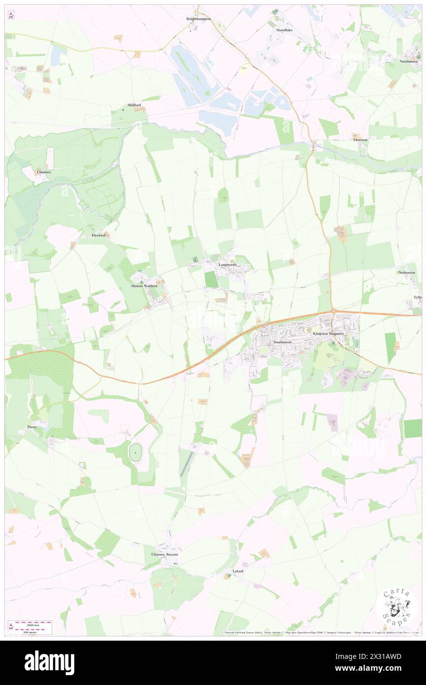 Longworth, Oxfordshire, GB, United Kingdom, England, N 51 41' 1'', S 1 ...