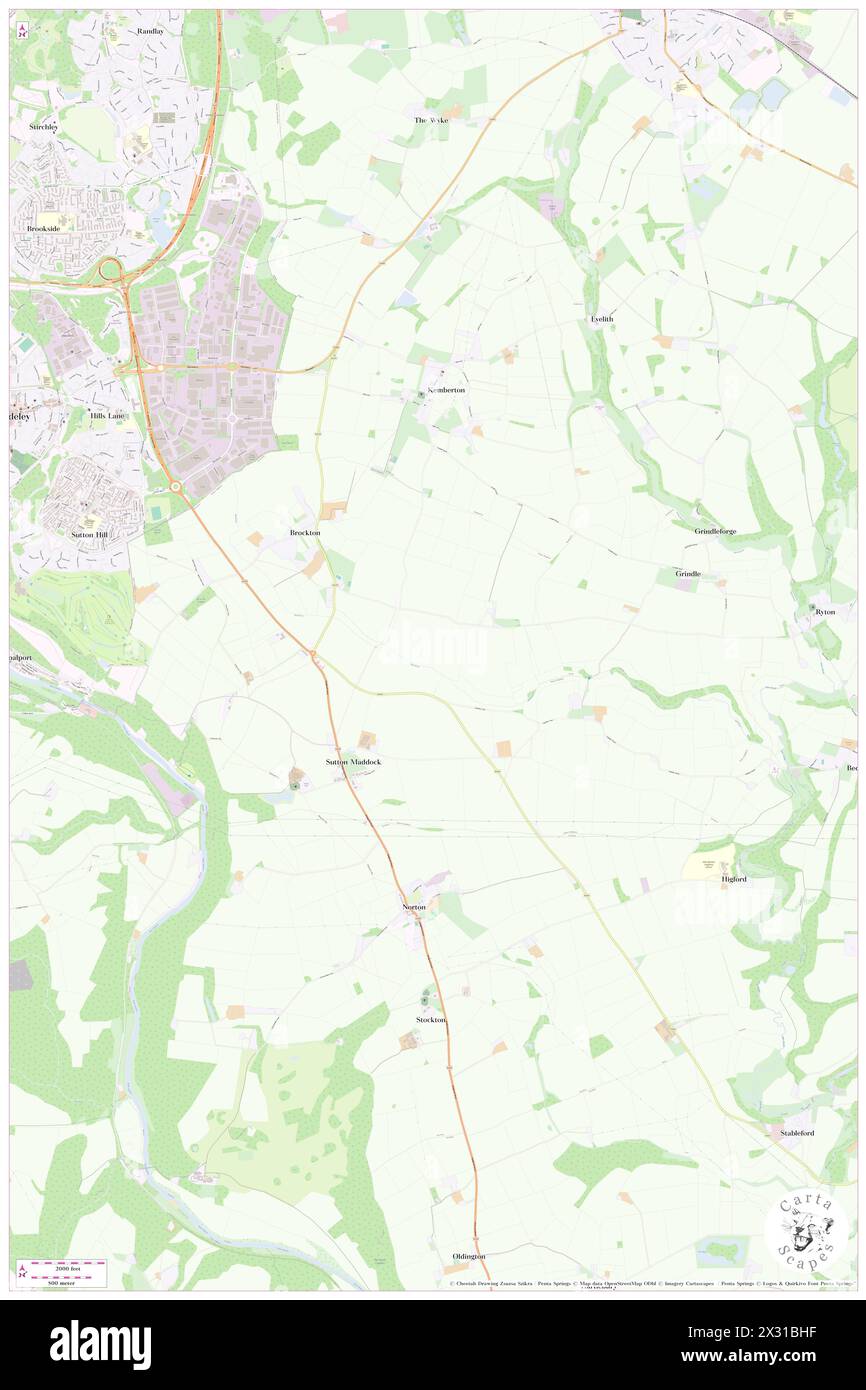 Map of maddock hi-res stock photography and images - Alamy