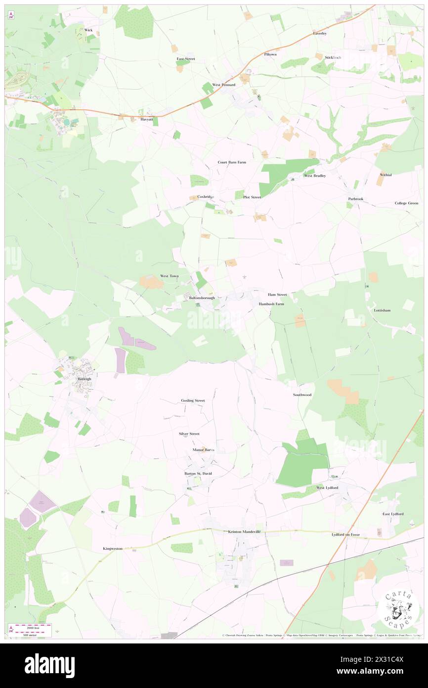 Baltonsborough, Somerset, GB, United Kingdom, England, N 51 6' 28'', S ...