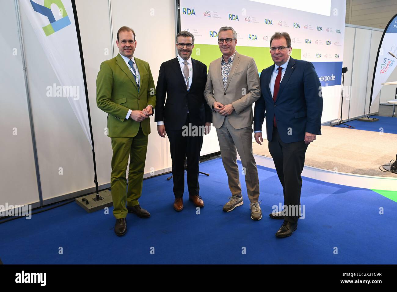 Cologne, Germany. 23rd Apr, 2024. Bernhard Kirschbaum (RDA) Benedikt ...