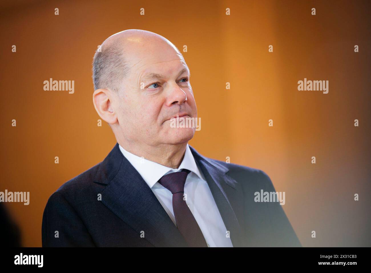 Berlin, Deutschland. 24th Apr, 2024. Olaf Scholz (SPD), Federal ...