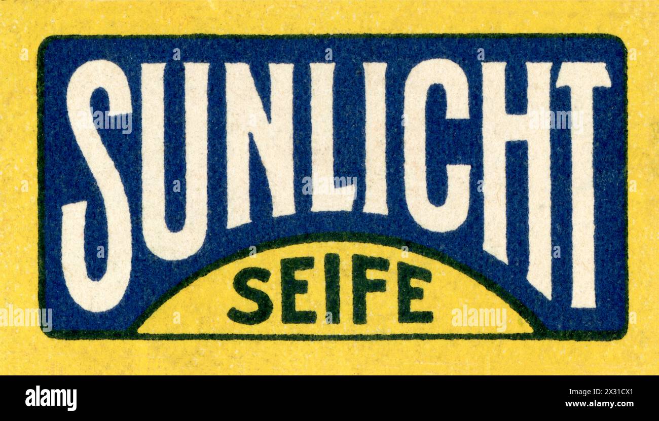 Sunlicht soap hi-res stock photography and images - Alamy
