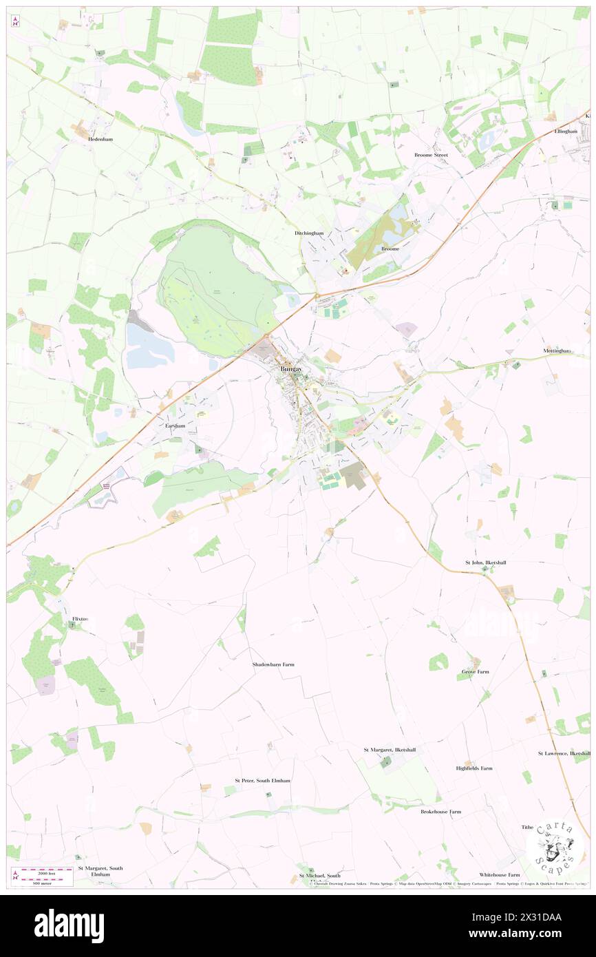 Bungay, Suffolk, GB, United Kingdom, England, N 52 26' 52'', N 1 26' 18 ...