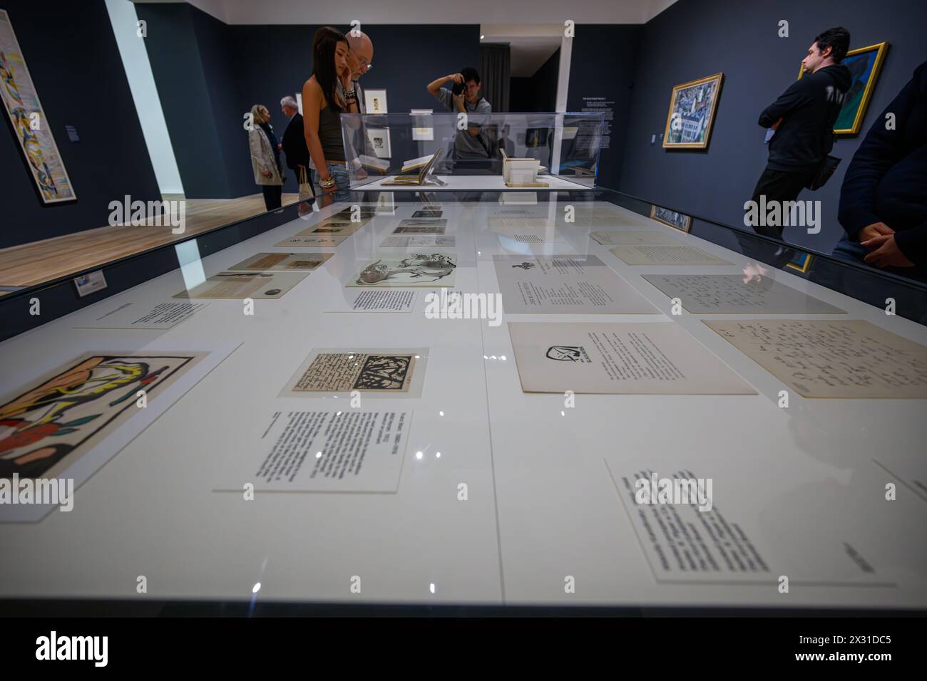 London, UK, 23rd April 2024, An international circle of friends in the ...