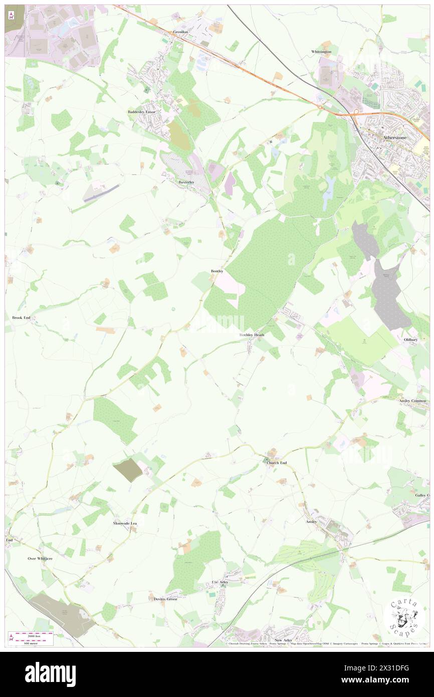 Bentley, Warwickshire, GB, United Kingdom, England, N 52 33' 0'', S 1 ...