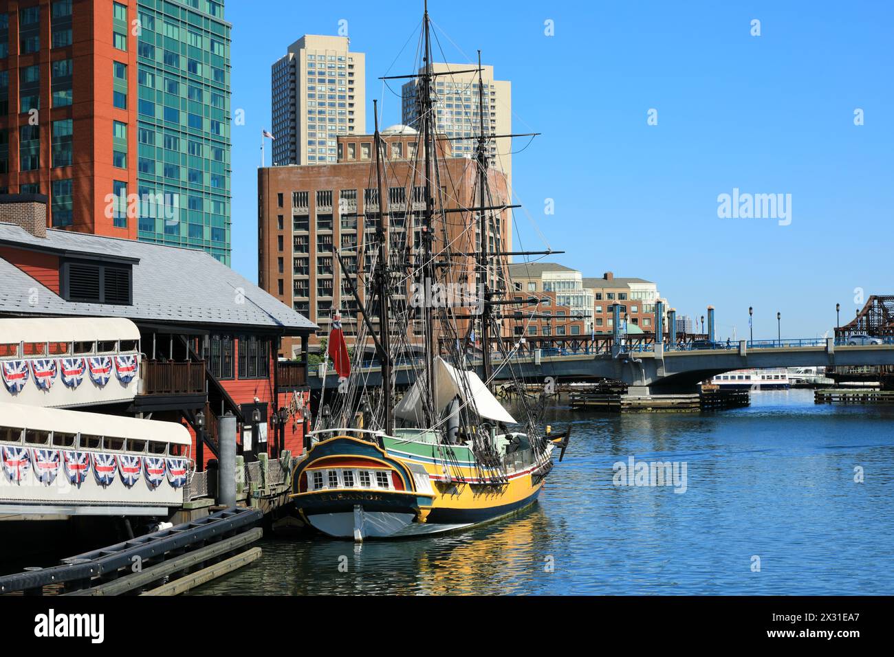geography / travel, USA, Massachusetts, Boston, Boston Tea Party Ships ...
