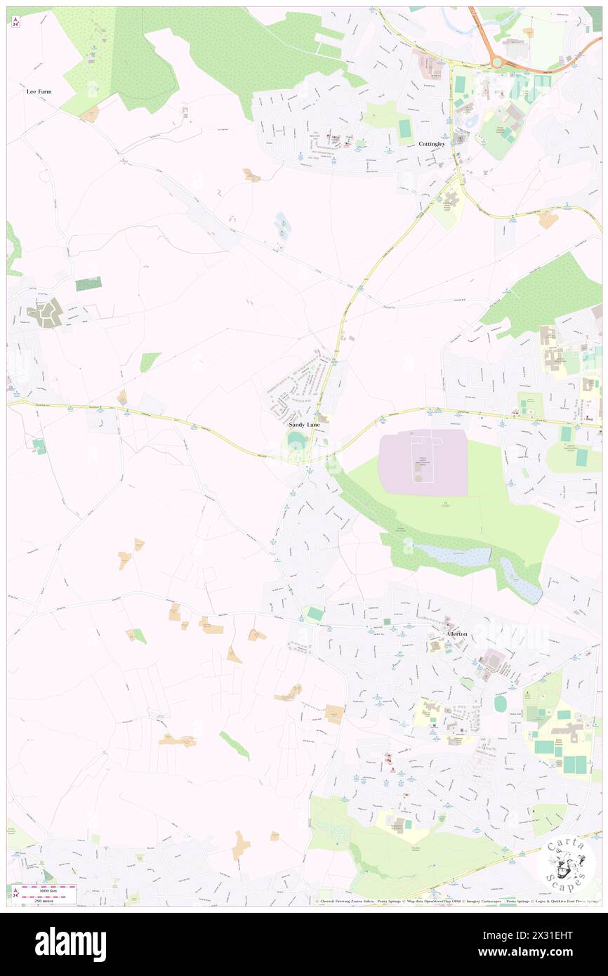 Sandy Lane, Bradford, GB, United Kingdom, England, N 53 48' 50'', S 1 ...