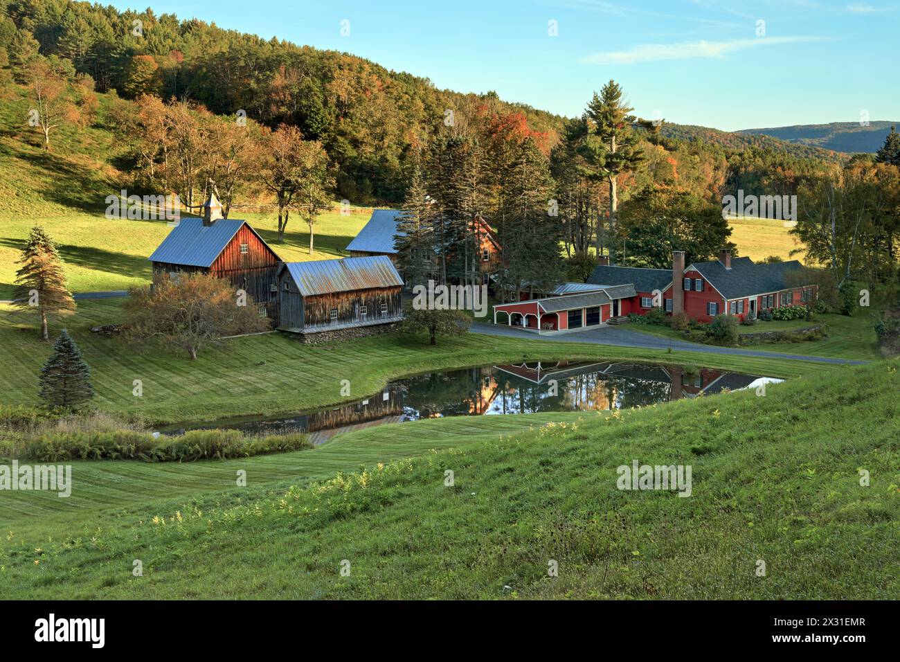 geography / travel, USA, Vermont, South Pomfret, Gray Farm also Sleepy ...
