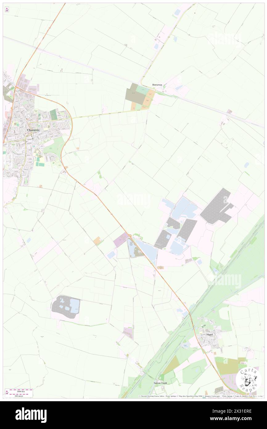 Chatteris, Cambridgeshire, GB, United Kingdom, England, N 52 26' 17 ...