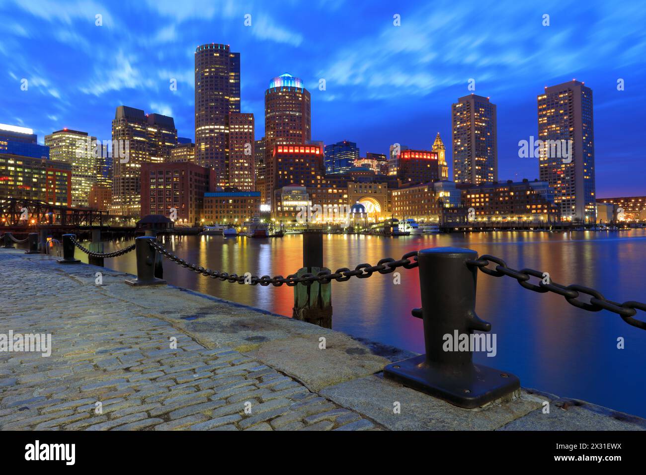geography / travel, USA, Massachusetts, Boston, view from Fan Pier ...