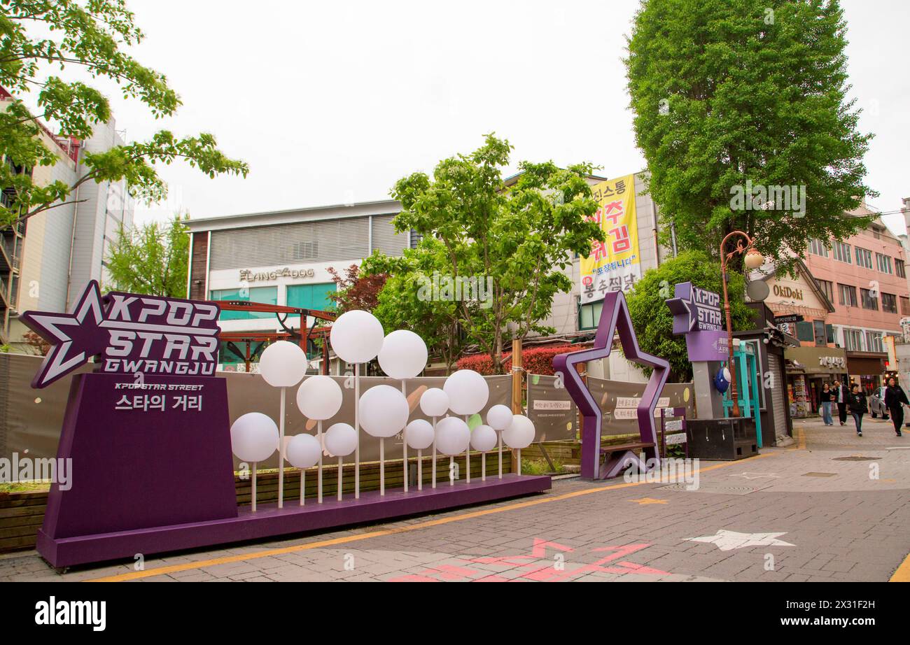 The K-Pop Star Street, April 20, 2024 : The K-Pop Star Street in ...
