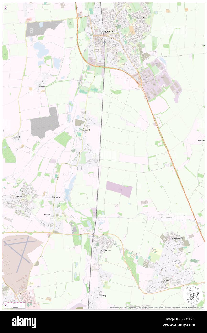 Langford map hi-res stock photography and images - Alamy