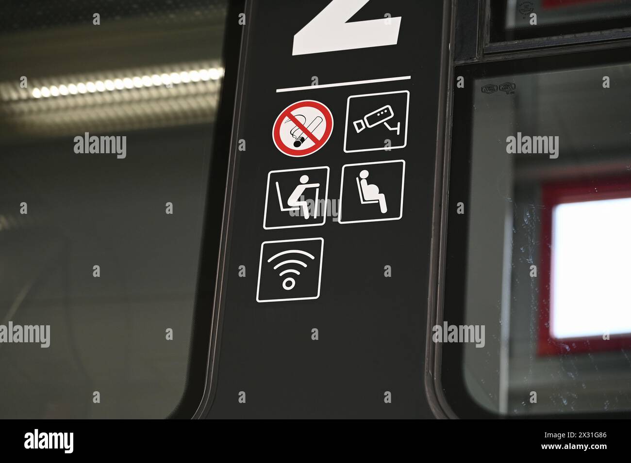 Cologne, Germany. 22nd Apr, 2024. An ET 424 S-Bahn series at the ...