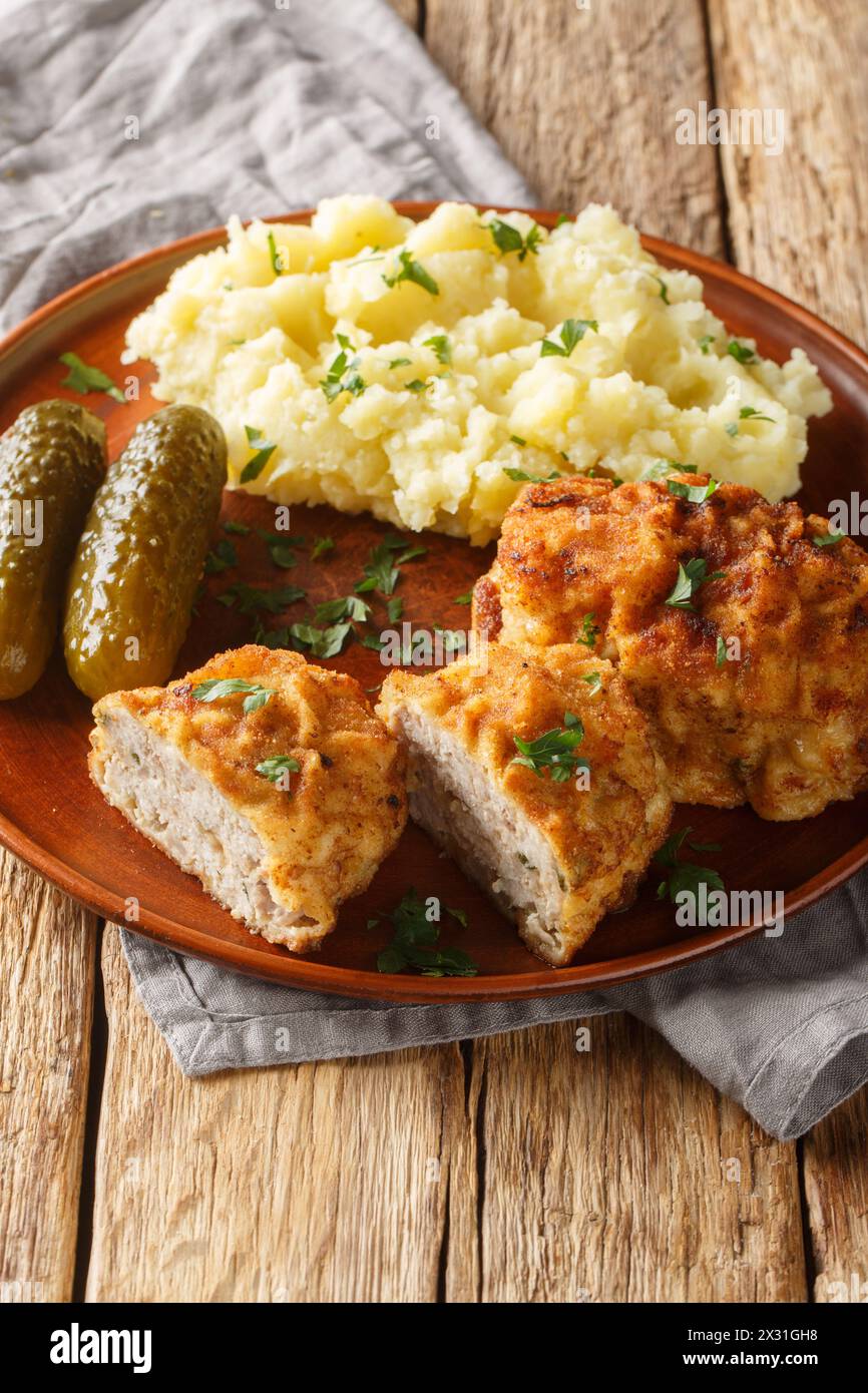 Dutch Schnitzel or Holandsky rizek in Czech, is a combination of ...