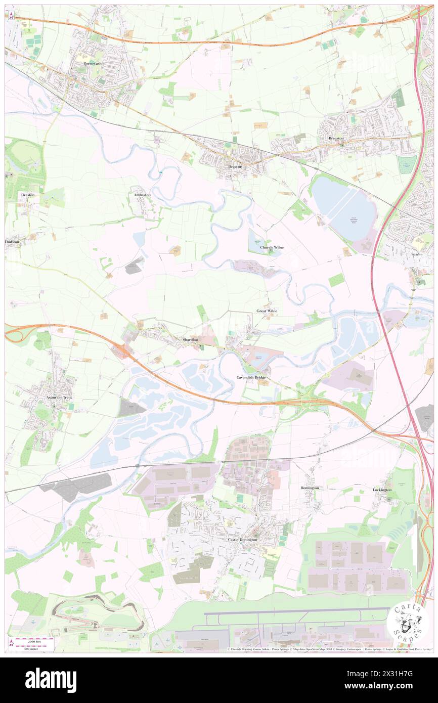 Shardlow and Great Wilne, Derbyshire, GB, United Kingdom, England, N 52 ...