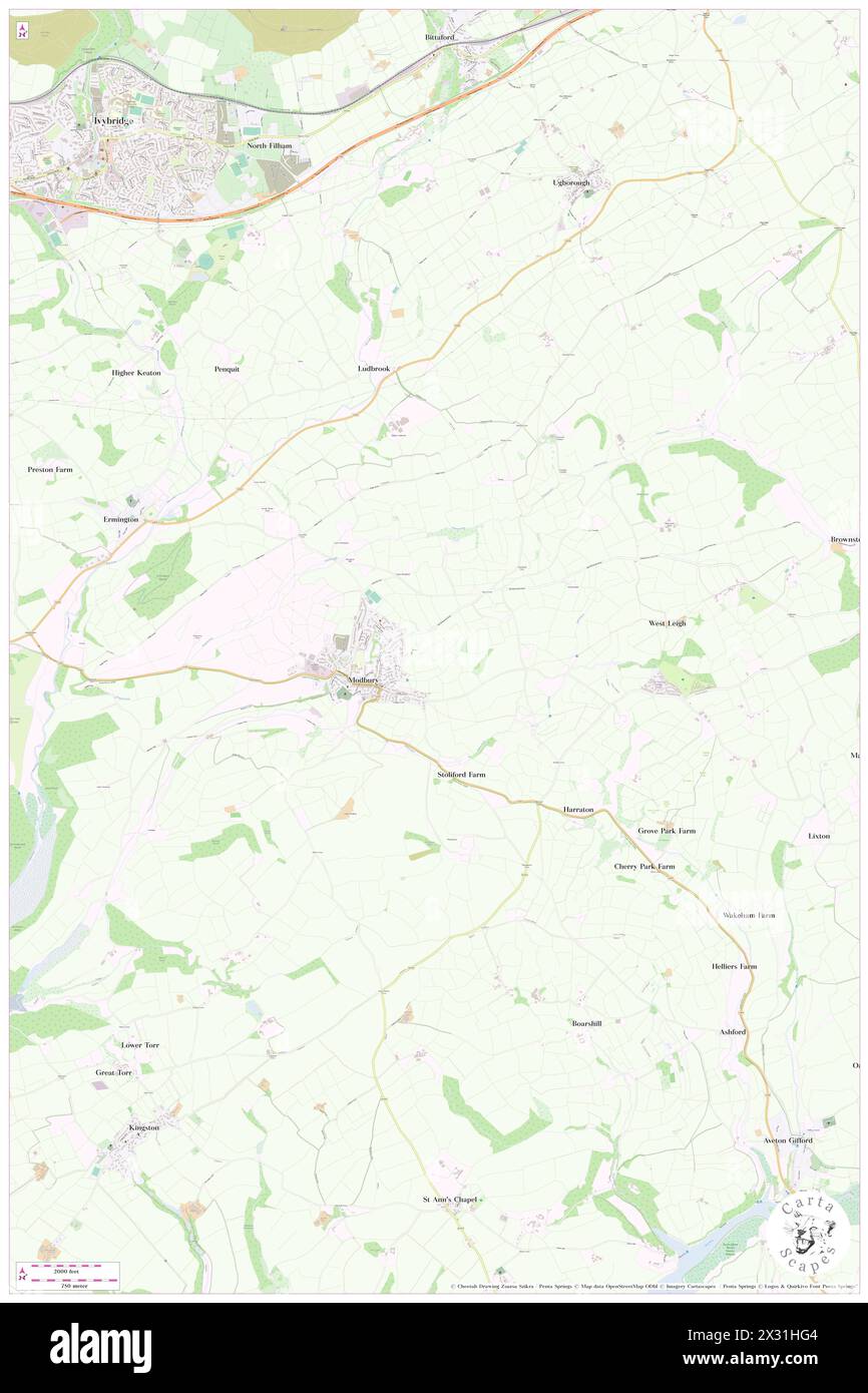 Modbury, Devon, GB, United Kingdom, England, N 50 21' 5'', S 3 52' 47 ...