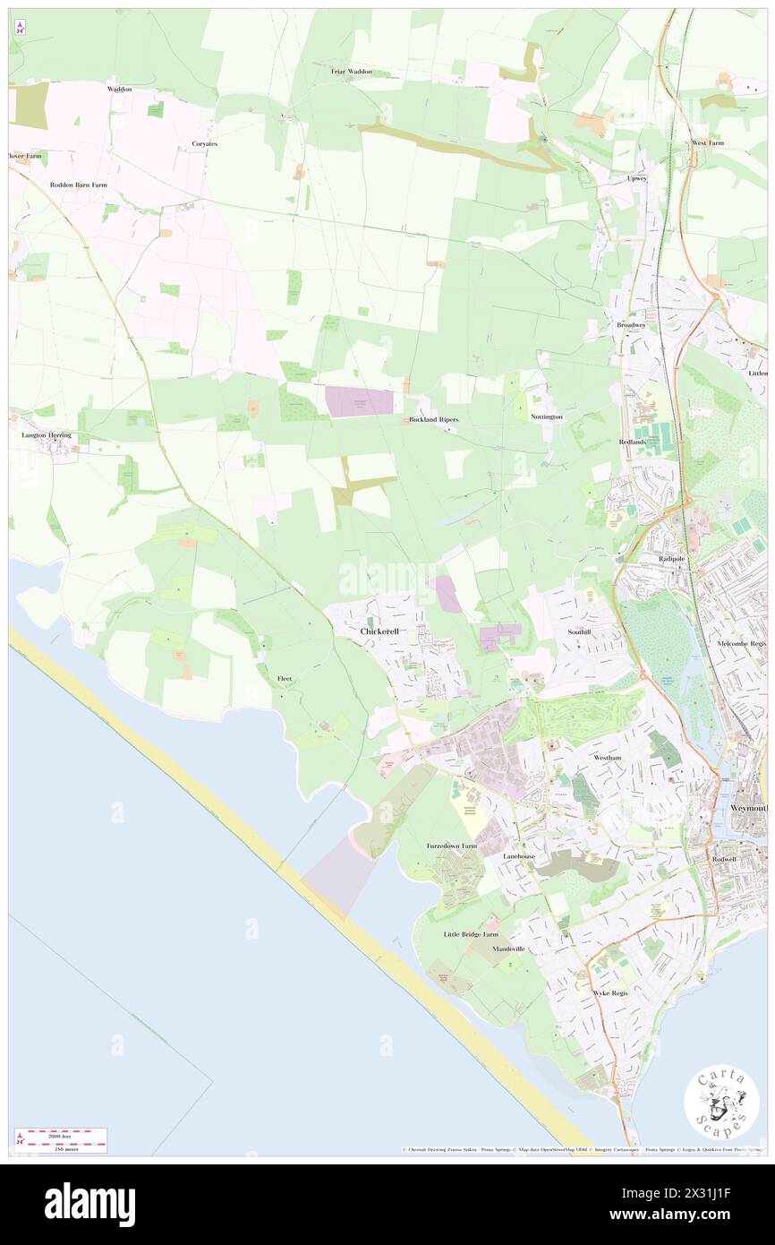 Chickerell, Dorset, GB, United Kingdom, England, N 50 37' 43'', S 2 30 ...