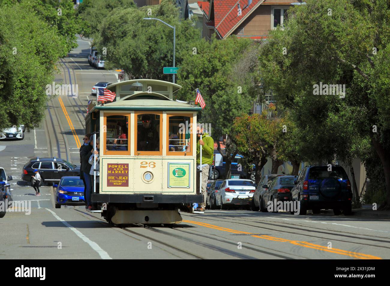 San francisco cable hi-res stock photography and images - Alamy
