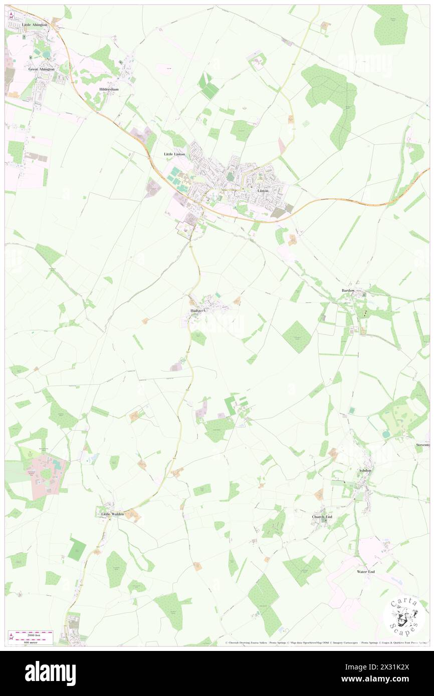 Essex road map Cut Out Stock Images & Pictures - Alamy