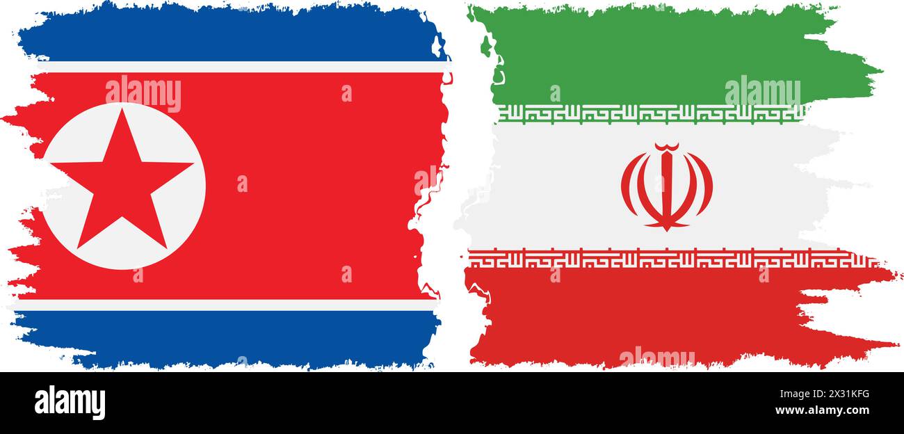 Iran north korea conflict Stock Vector Images - Alamy