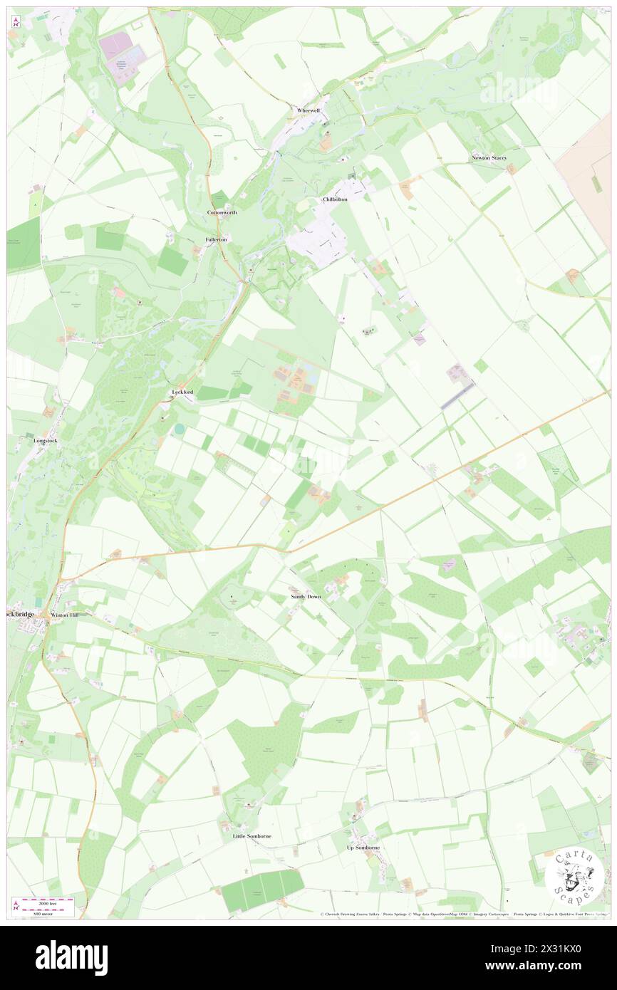 Leckford, Hampshire, GB, United Kingdom, England, N 51 7' 47'', S 1 26 ...
