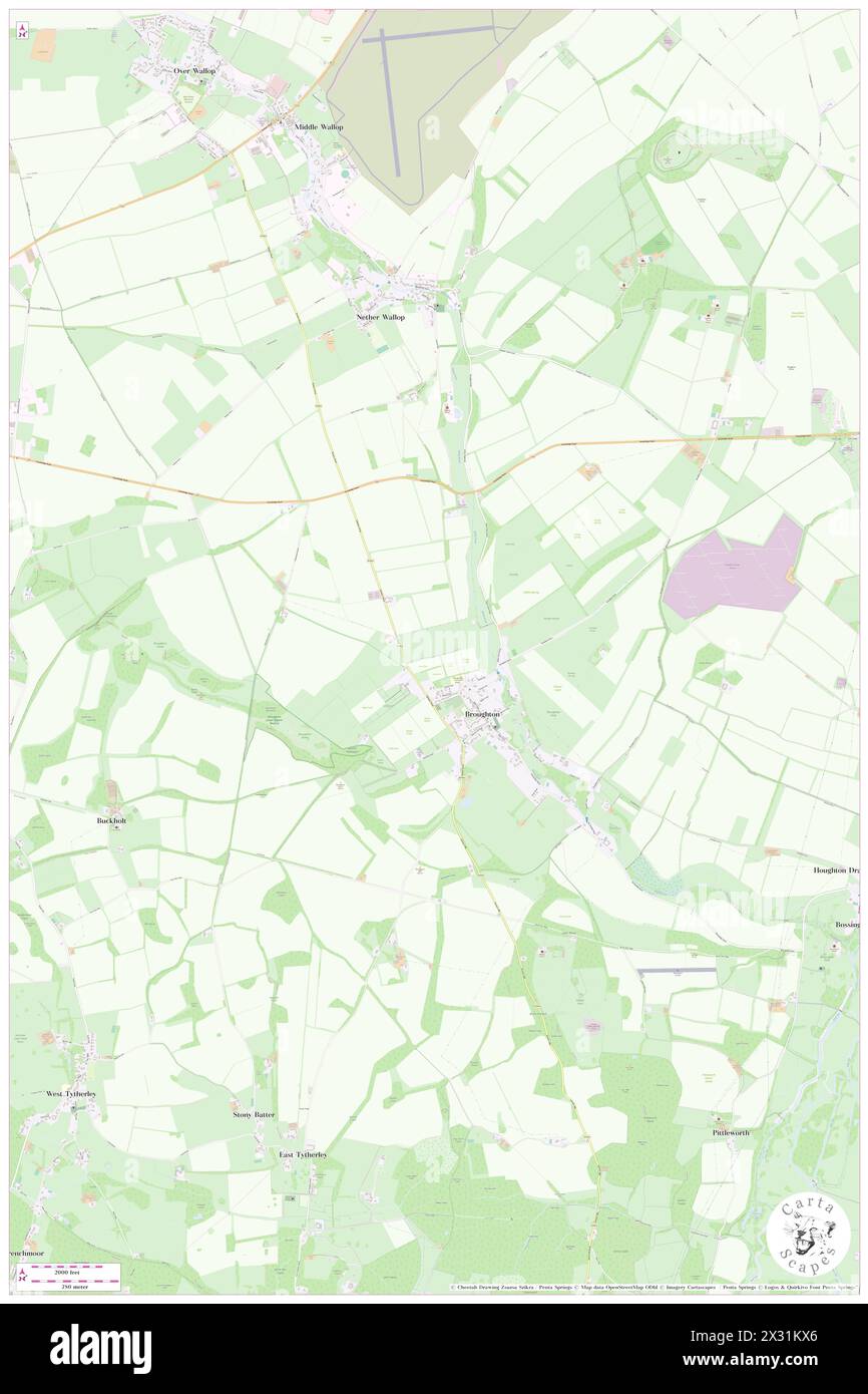 Broughton, Hampshire, GB, United Kingdom, England, N 51 6' 1'', S 1 34 ...