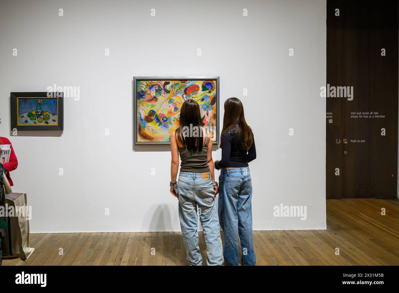 London, UK, 23rd April 2024, An international circle of friends in the ...