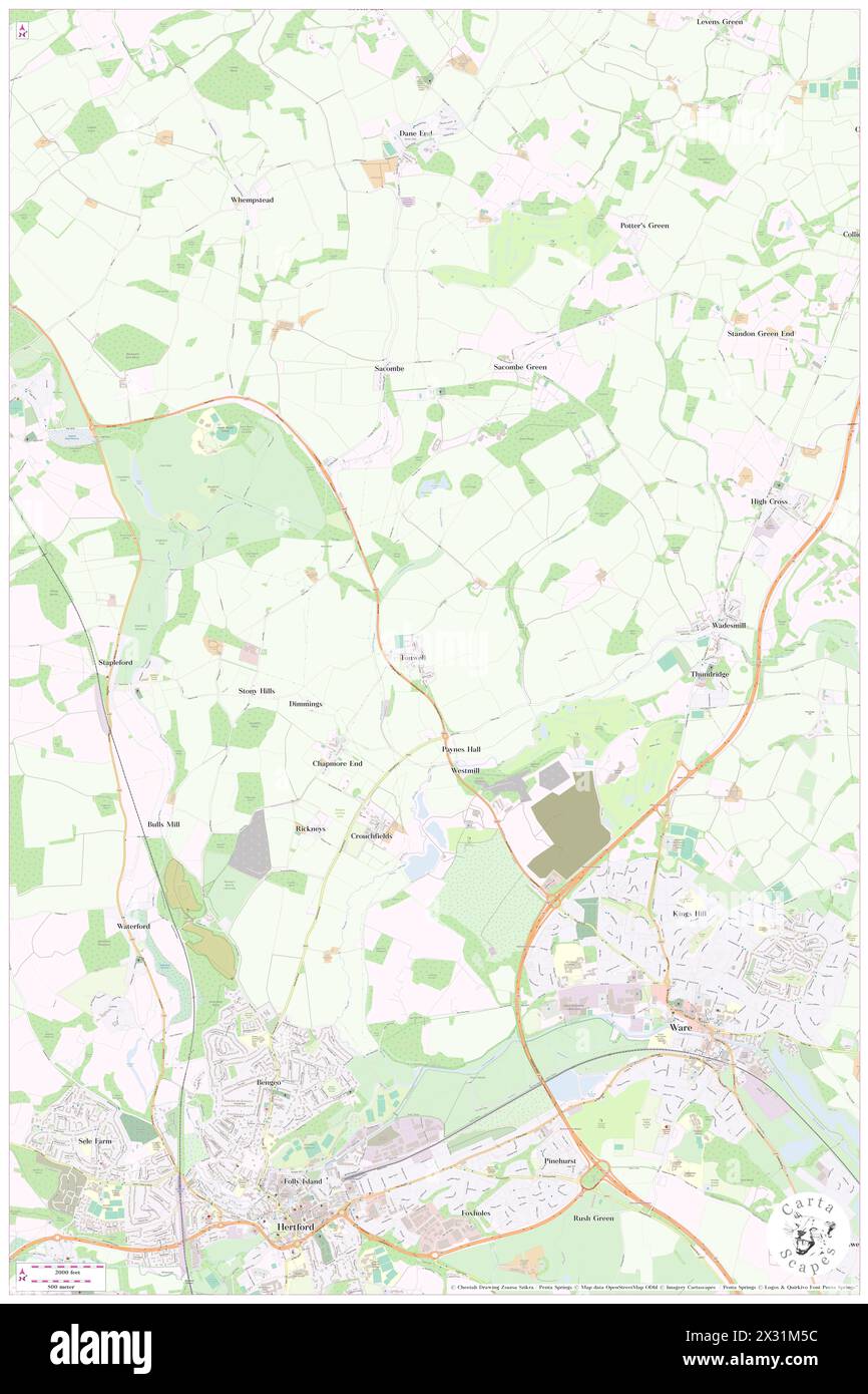 Bengeo Rural, Hertfordshire, GB, United Kingdom, England, N 51 50' 16 ...