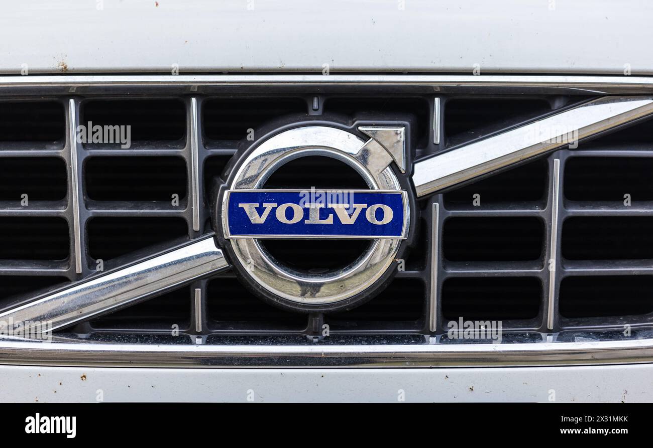 Logo der Automarke Logo an einem Fahrzeug. (Schaffhausen, Schweiz, 06. ...