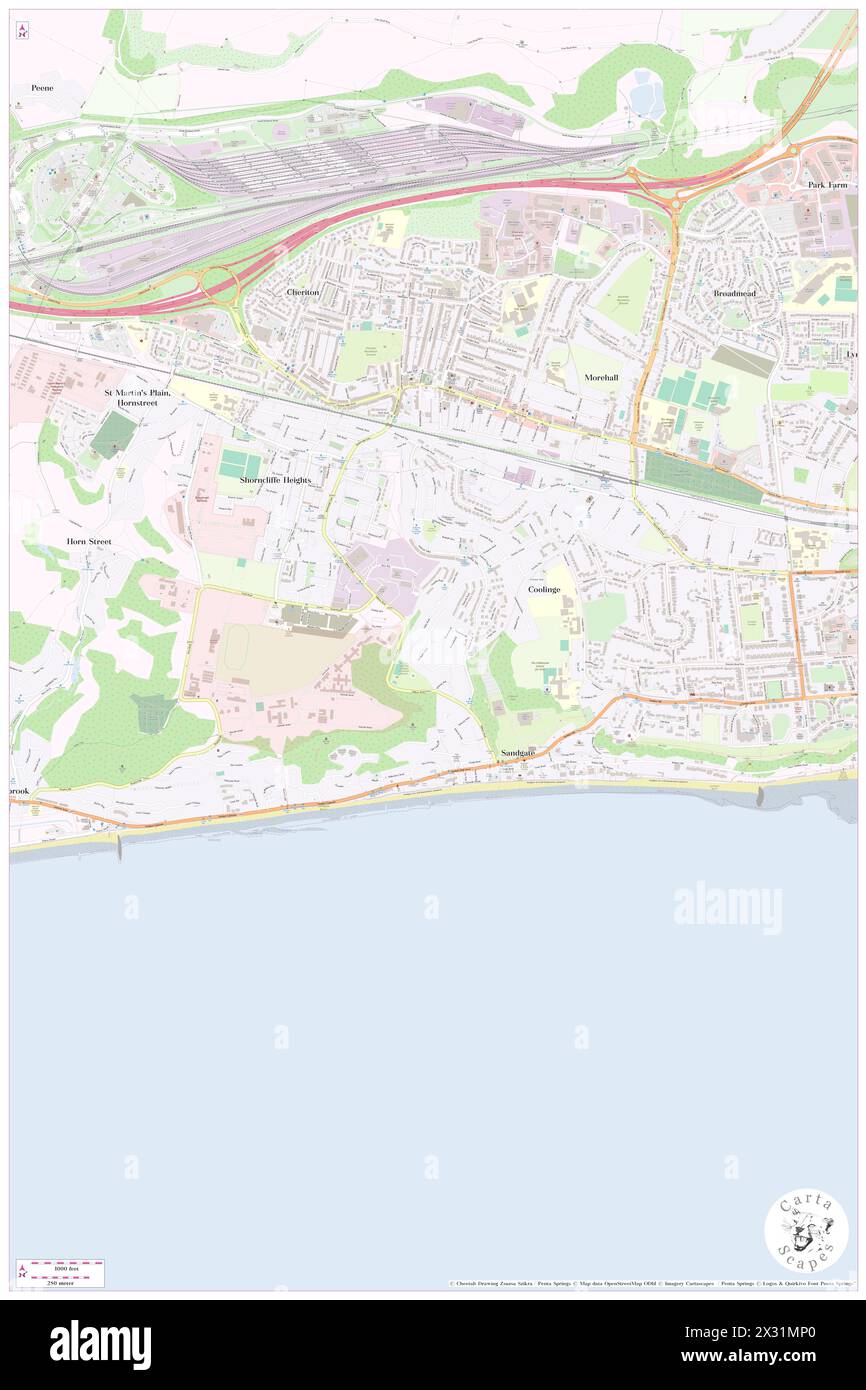 Sandgate, Kent, GB, United Kingdom, England, N 51 4' 42'', N 1 8' 37 ...